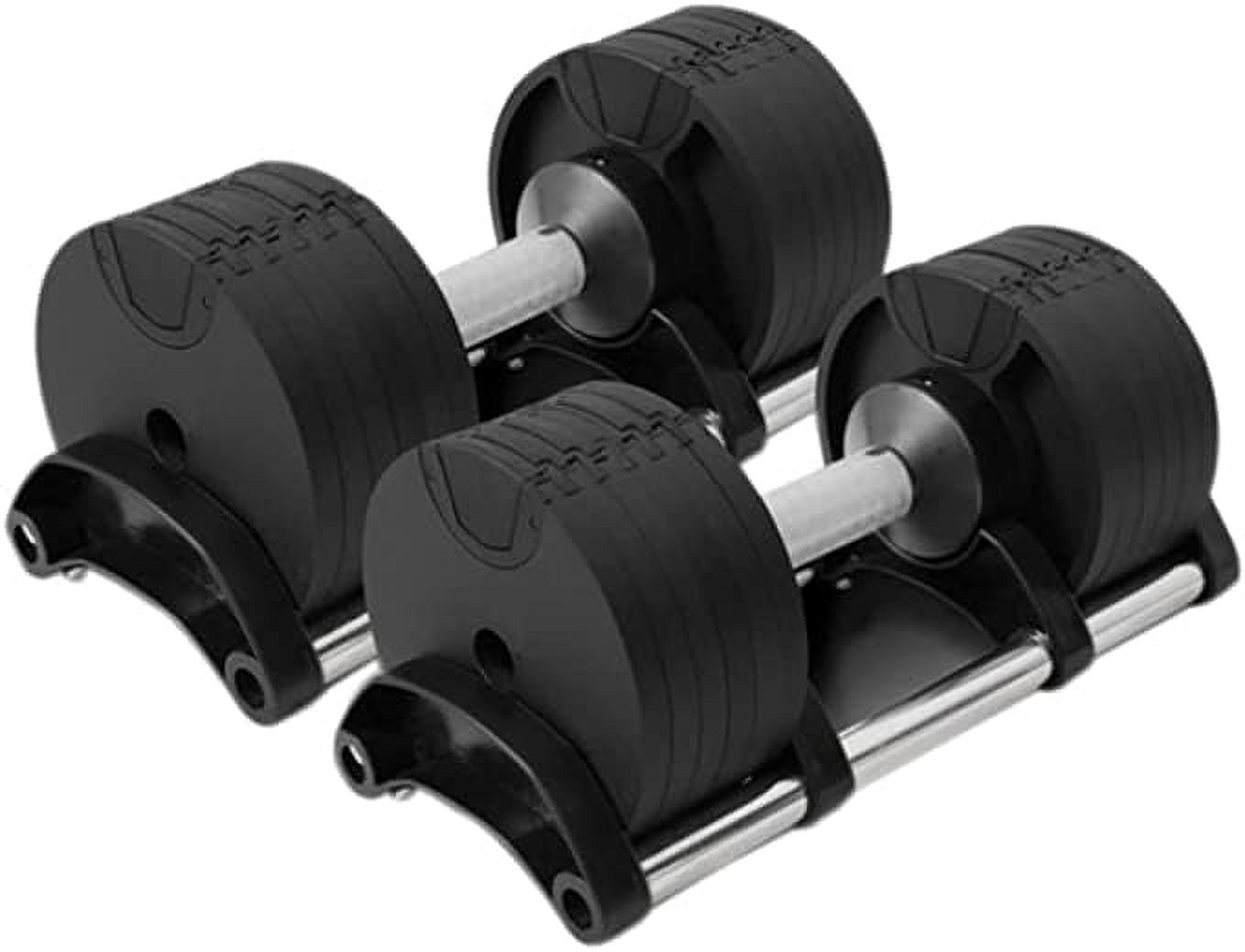 NUO Style Adjustable Dumbbells 90 lbs (Pair) - 7.5 lbs Weight ...
