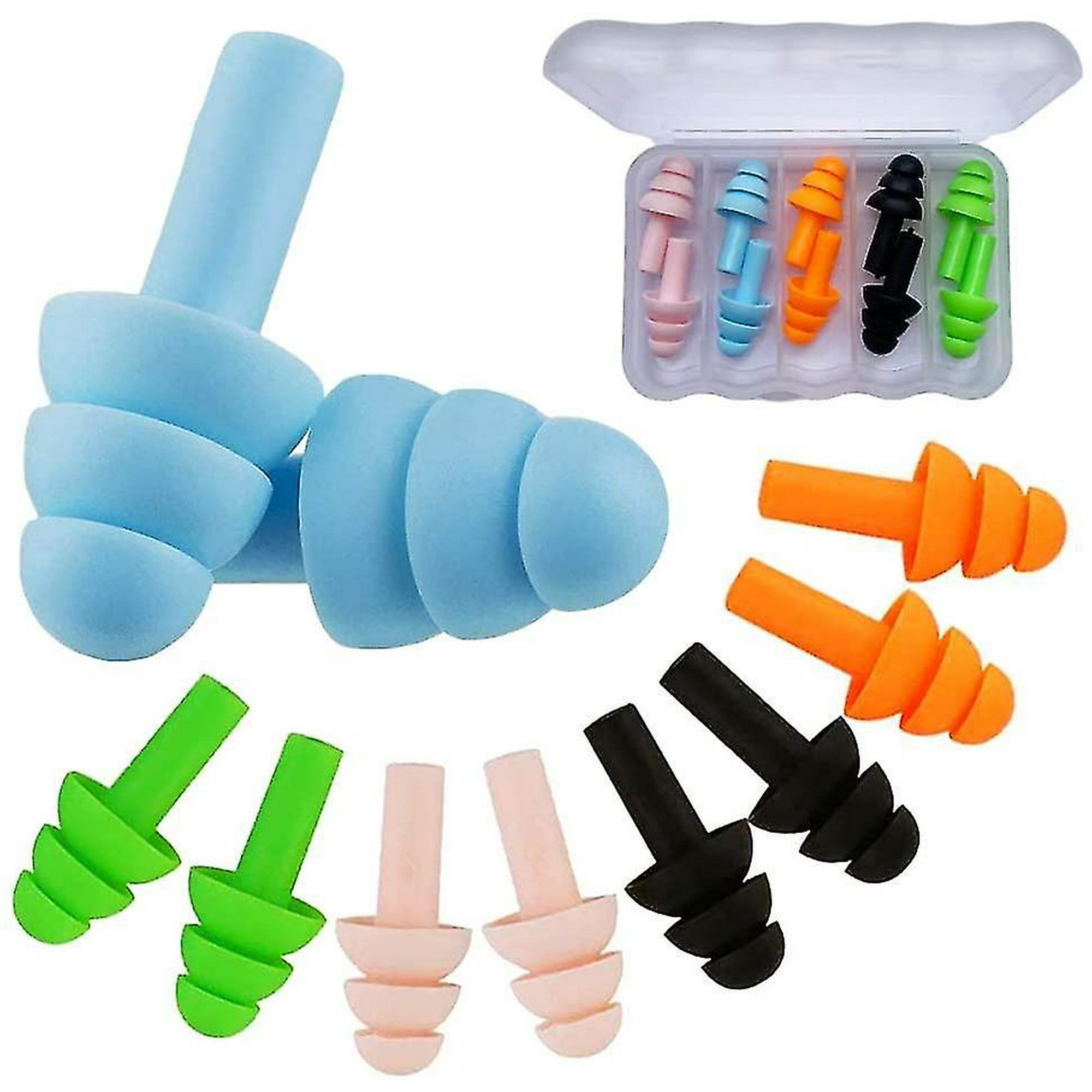 Click here for Vorcoy 5pairs Soft Silicone Ear Plugs For Sleeping... prices
