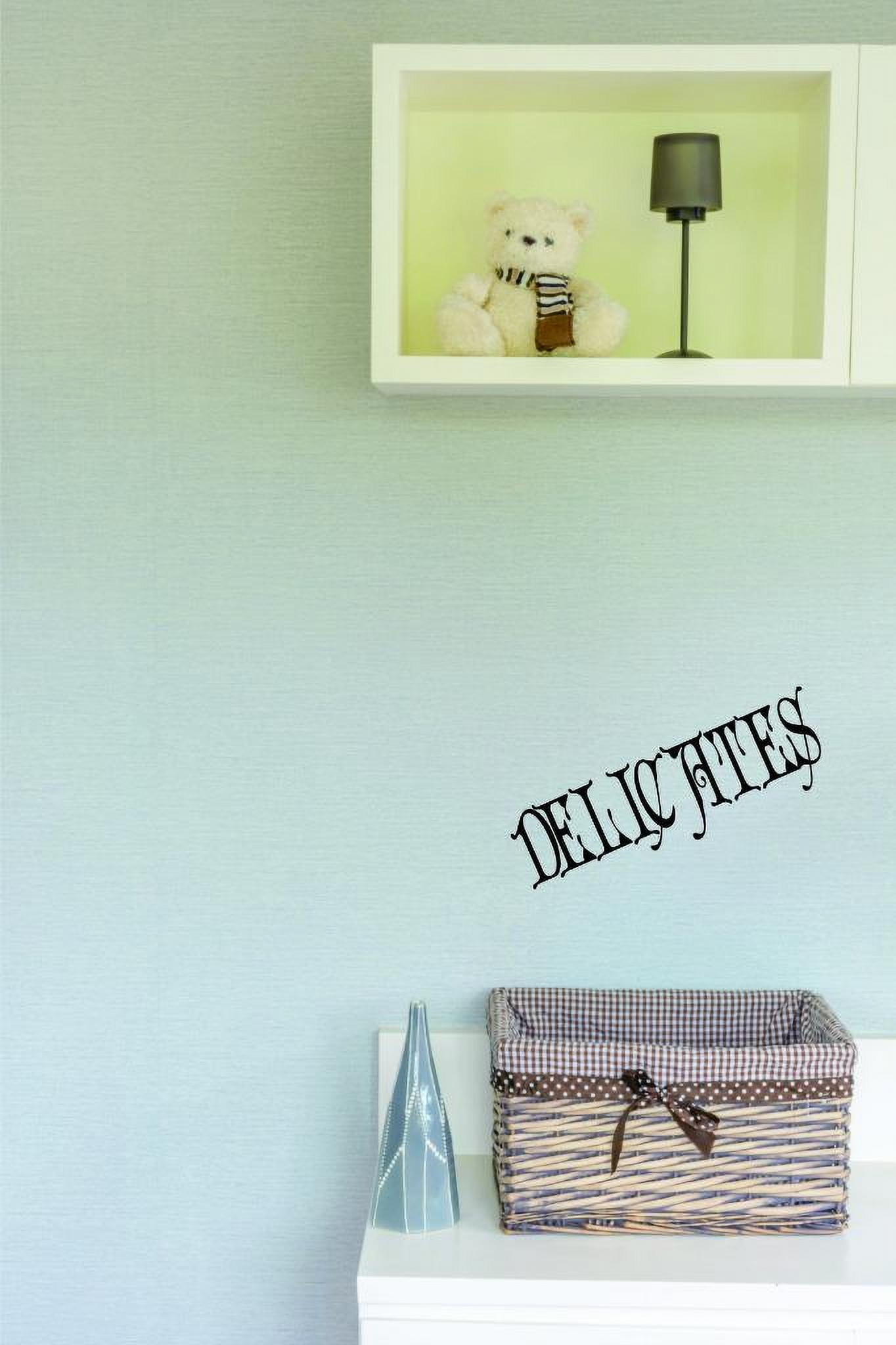 Unique Home Wall Stickers Delicates Laundry Decal Decal for Bedroom ...