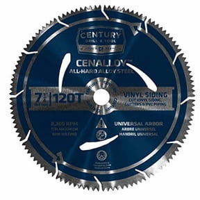 Century Drill & Tool 9936 Circular Saw Blade - 10 in. x 60T Finishing ...