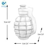 Deago 3D Grenade Ice Cube Mold Maker Silicone Tray Great Bar Party ...