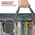 Stock Your Home DVD Storage Bags (Set of 4) Media Organizer Bag for ...