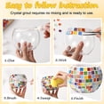 2 Set Glass Mosaic Candle Holder Kit with Lights DIY Mosaic Arts and ...