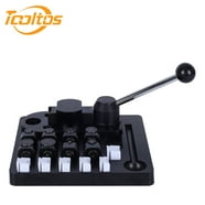 41 pc Dapping Block & Punch SET Metal Forming Kit Jewelry Making and ...