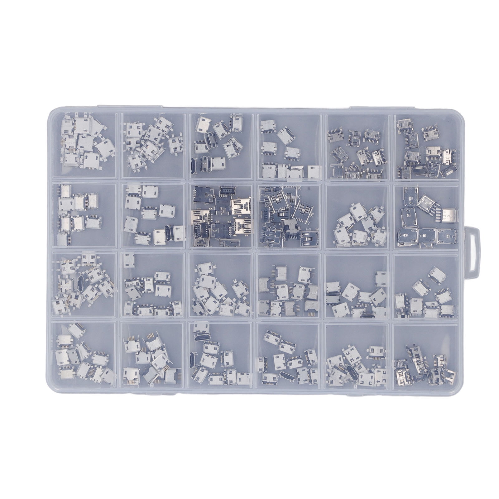 Micro USB Female Socket, Multi Usage Stainless Steel Housing Standard ...