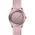 Time and Tru Pink Silicone Strap Ladies Watch with Pink Dial and ...