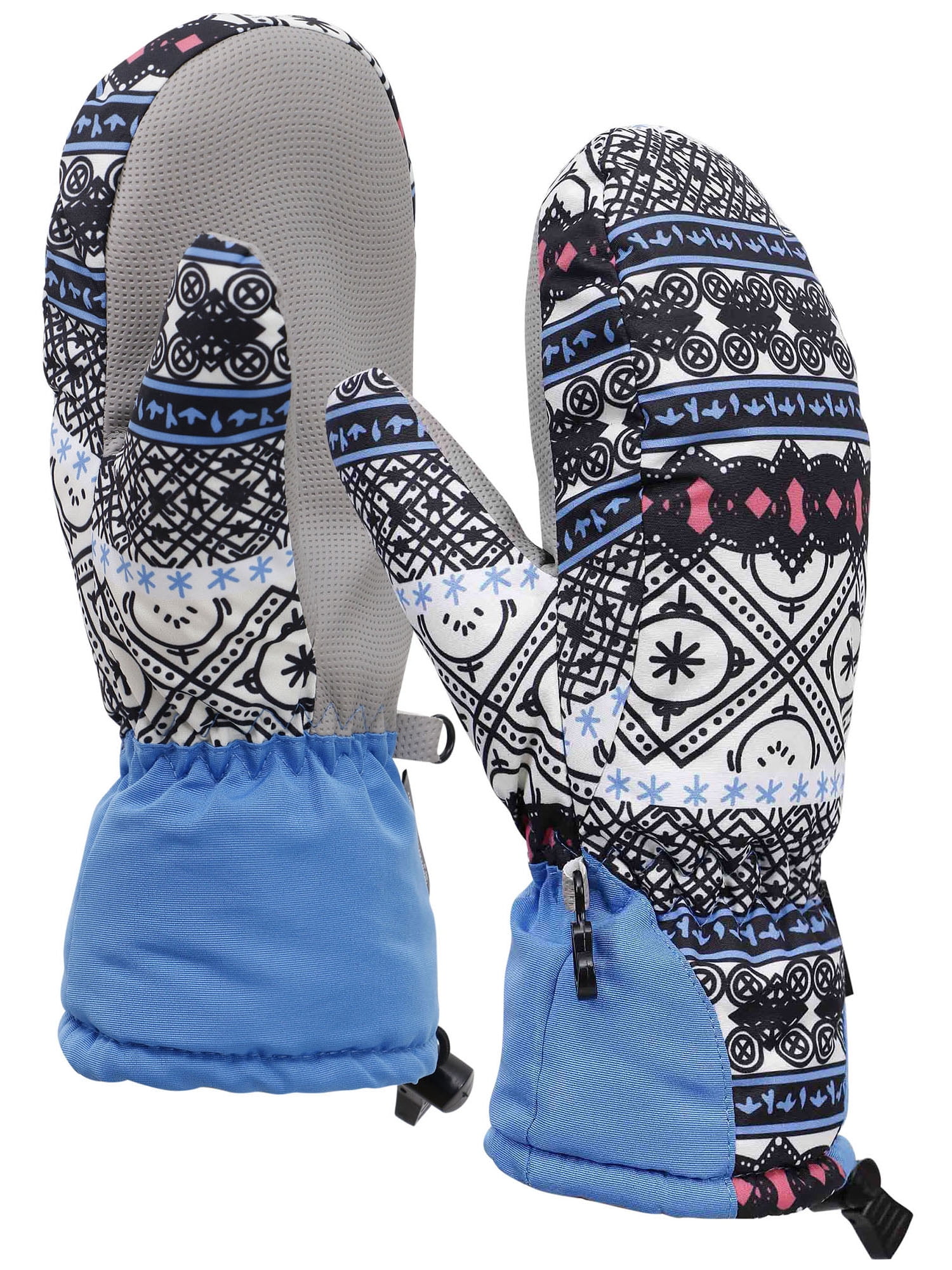 Women's Bohemian Waterproof Thinsulate snowboard Mittens,Style4,M/L ...