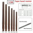 sailesiti 1:50 Conical Degree Manual Pin Taper Shank Hand Reamer 3/4/5 ...