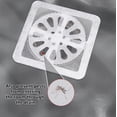 30-Pack Disposable Shower Drain Hair Catchers, Mesh Sticker Covers for ...
