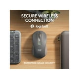 Logitech MK955 Business Wireless Keyboard & Mouse, Quiet Typing, Secure ...