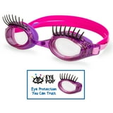 Eye Pop Pink and Purple Swimming Sport Goggles - Walmart.com