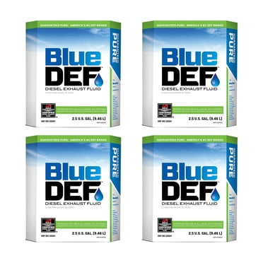 Peak Blue Def Diesel Exhaust Fluid (10 Pack), 2.5 Gallon for All Diesel ...