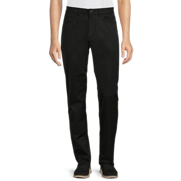 George Men's Stretch Dress Pants with 5 Pockets - Walmart.com