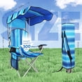 DealNest Portable Camping Chair with Canopy - Folding Chair with Canopy ...