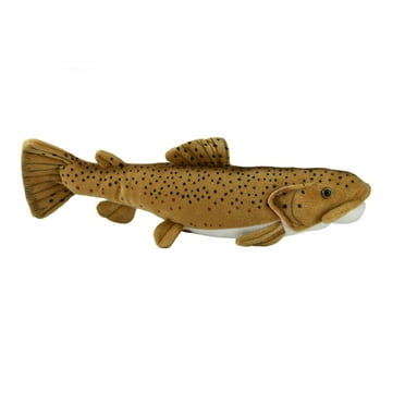 Chinook Salmon Plush Toy, Realistic Stuffed Animal, King, Tyee, Fish ...
