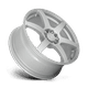 Motegi Aluminum Rim MR143 CS6 17X7in Hyper Silver Finish, MR14377031440 ...