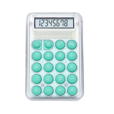 Mini Calculator Big Button Non-slip Base Arithmetic Portable 8-Digit ...