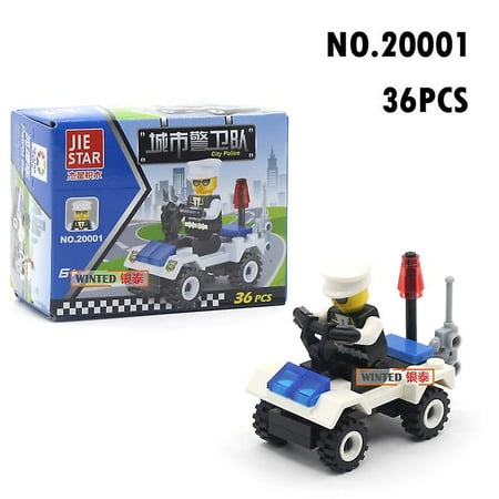 Original Mini Transportation Assembled Models Blocks Car Compatible/13 ...