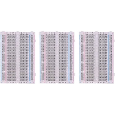 Treedix Solderless Breadboard Small 400 Tie Point PCB BreadBoard ...