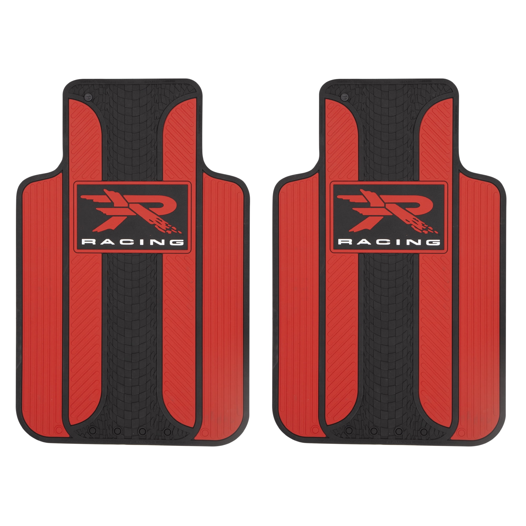 Plasticolor R Racing Velocity Universal Fit Automotive Floor Mats ...