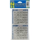"Crafty Dab Bingo Game Card Paper Sheets, 4"" X 8"", 125/Pkg, 250 Games ...