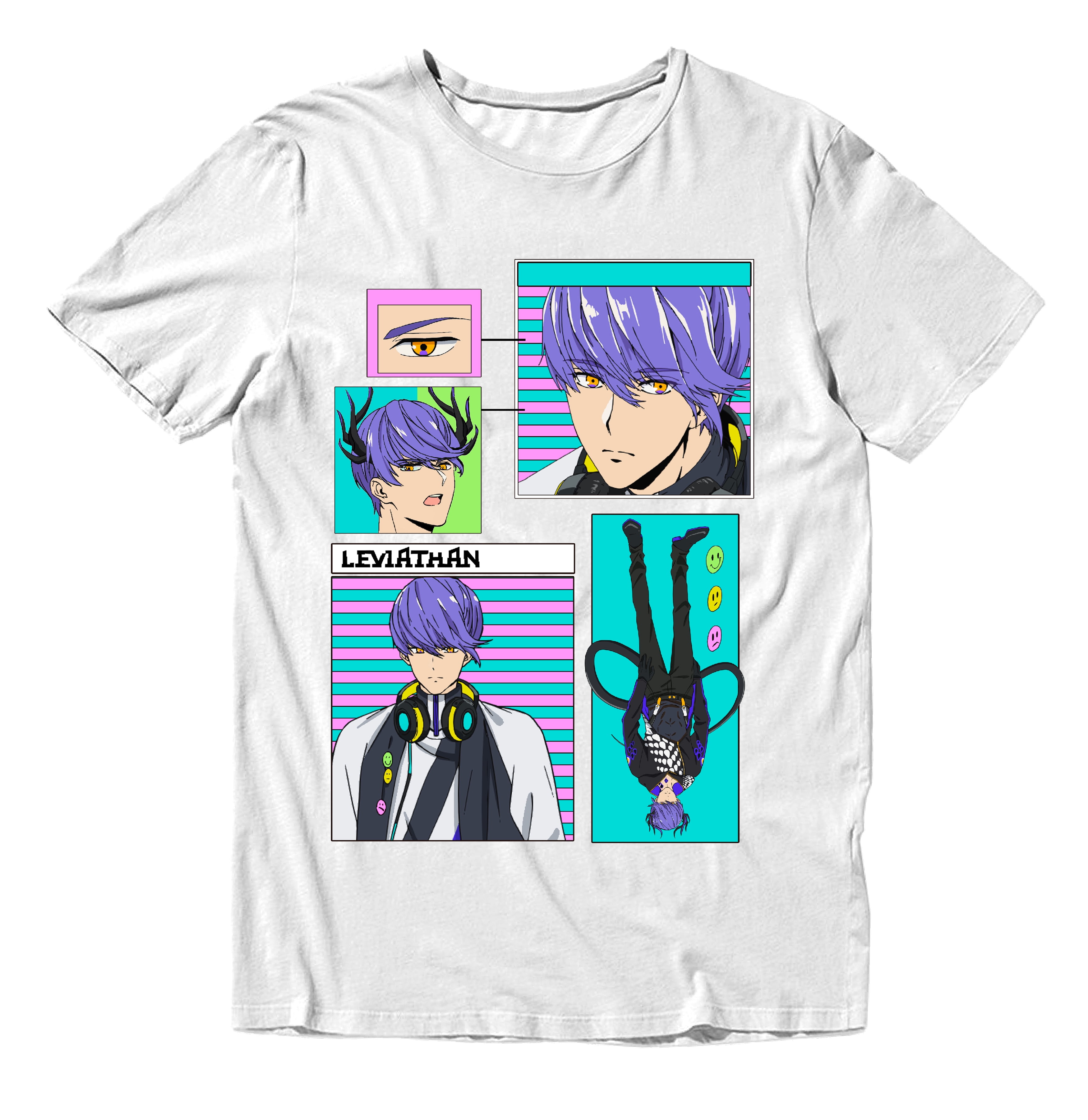 Isaac Morris Limited Obey Me! Leviathan Mens and Womens Short Sleeve T ...