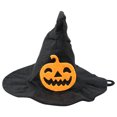 Adjustable Halloween Dog Witch Hat, Lightweight Breathable Pet ...