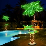 Oumilen 7ft LED Artificial Palm Trees - Tropical Style - Walmart.com