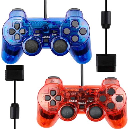 XYCCA Wired Controller Compatible for PS2, Replacement Play-Station 2 ...
