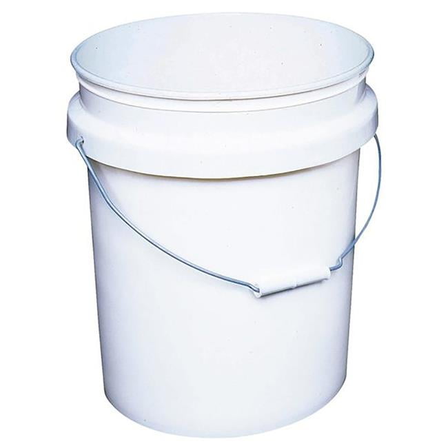Encore 1898592 AB White 5 gal Plastic Paint Pail - Case of 10 | Walmart ...