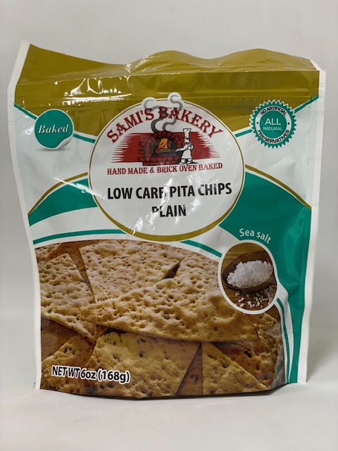 Sami's Bakery Low Carb Millet and Flax - Plain Pita Chips 6 Oz ...