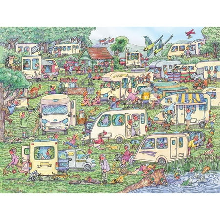Caravan Commotion - Armand Foster Jigsaw Puzzle (1000 Pieces) | Walmart ...