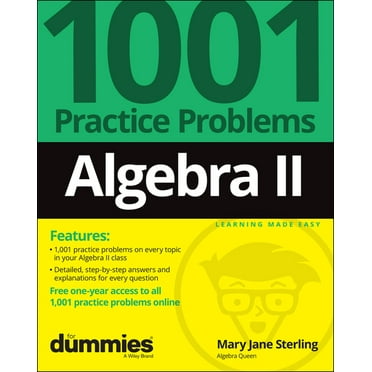 Algebra II All-In-One for Dummies (Paperback) - Walmart.com