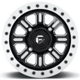 Fuel Hardline Beadlock 15x10 Wide ATV/UTV Wheel - Gloss Black (4/137) 5 ...