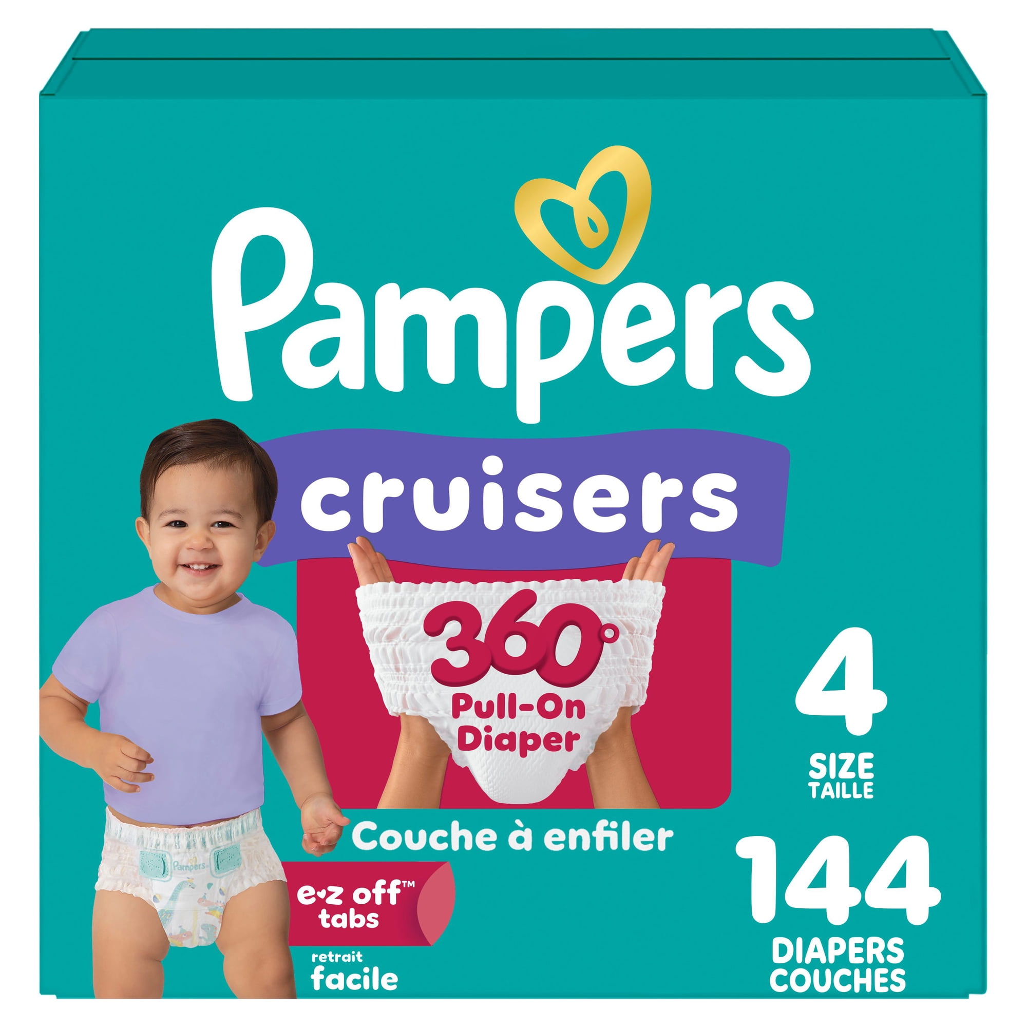 Click here for Pampers Diapers - Cruisers 360° - Size 4  Up To 10... prices