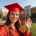 2026 Graduation Cap with Tassel for Adults High School College Bachelor ...