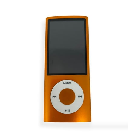 Apple iPod Nano 5th Gen 16GB Orange , MP3 Audio/Video Player, (Used ...