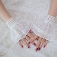 Breathable Elastic Lace Sleeve Cover For Nails Artists Jewelry Display ...