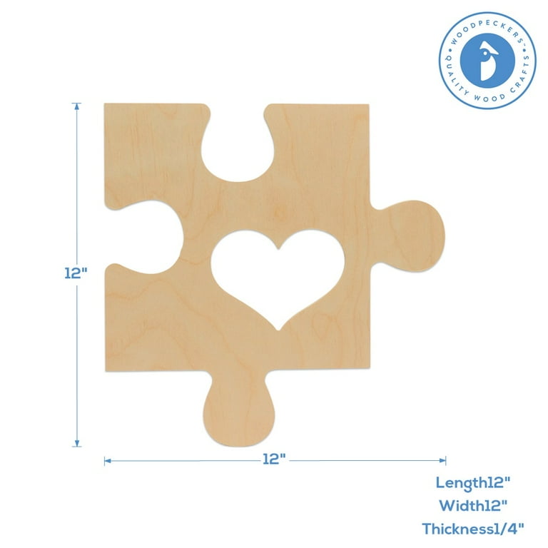 Unfinished Heart Puzzle