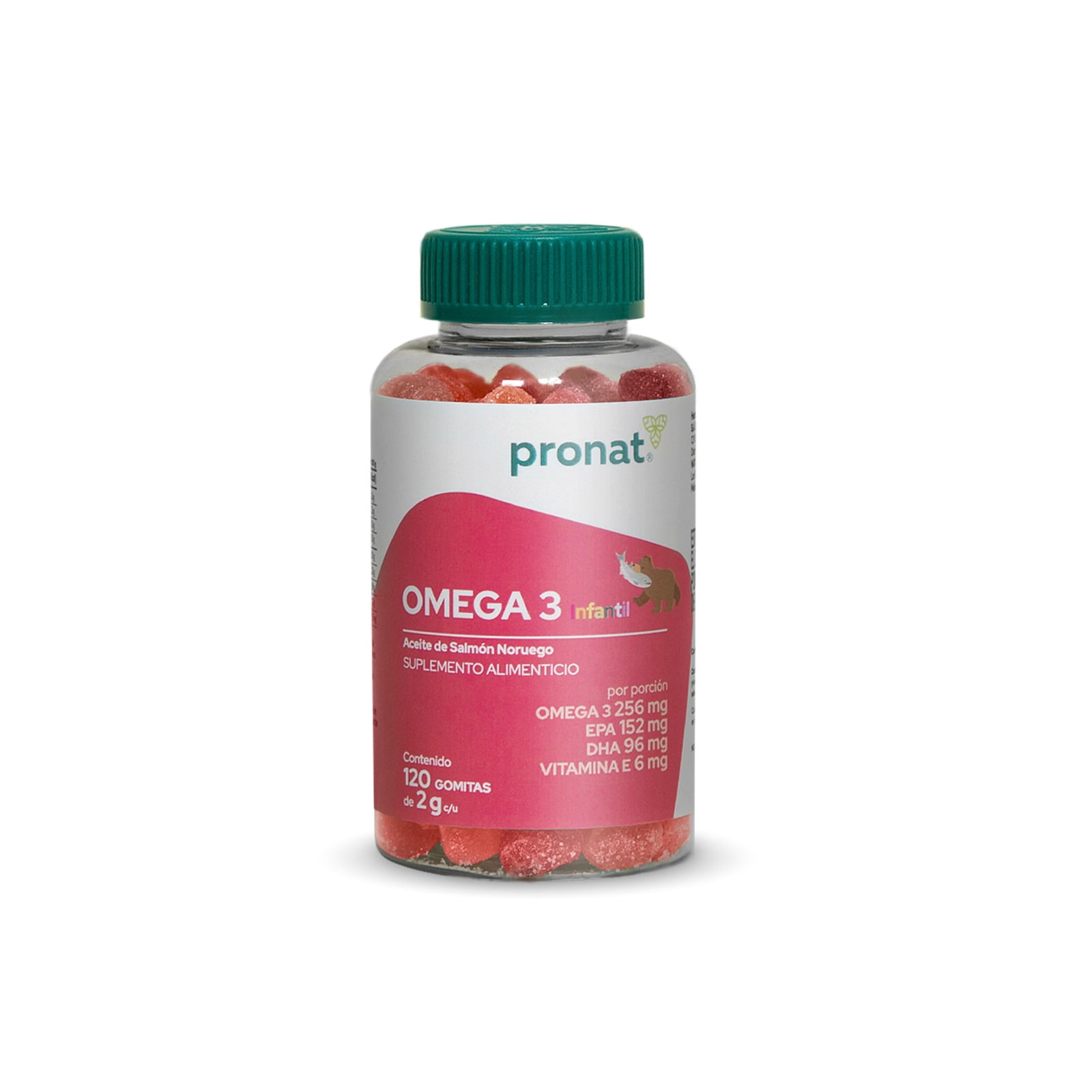 Suplemento Omega 3 infantil Pronat 120 gomitas | Walmart en línea