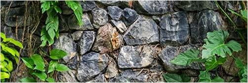 aquarium terrarium backgrounds main (rock wall with plants, 36''l x 16 ...