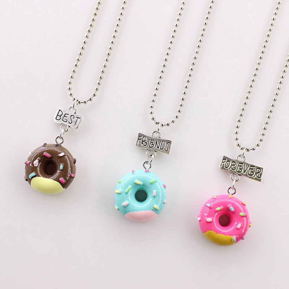 Click here for Generic 3pcs/Set Children Best Friends Donut Penda... prices