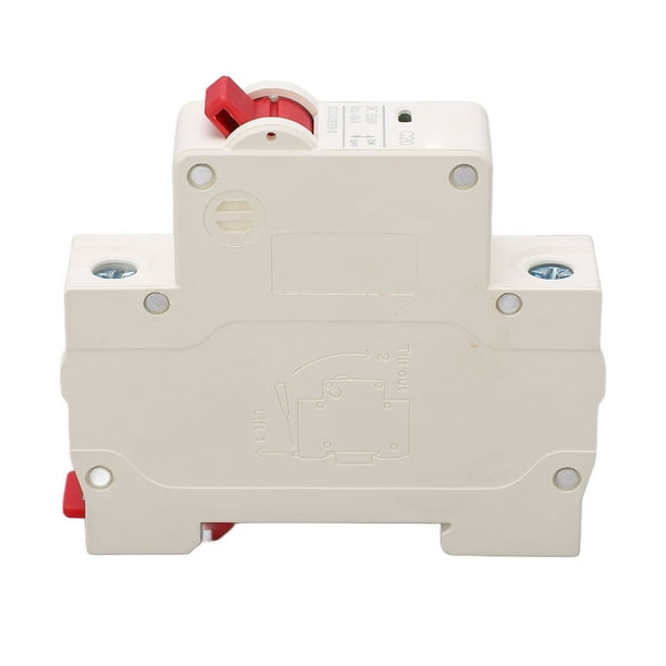 PV DC Circuit Breaker, Auxiliary Arc Extinguishing Circuit Breaker 35mm Rail Installation 1P ...