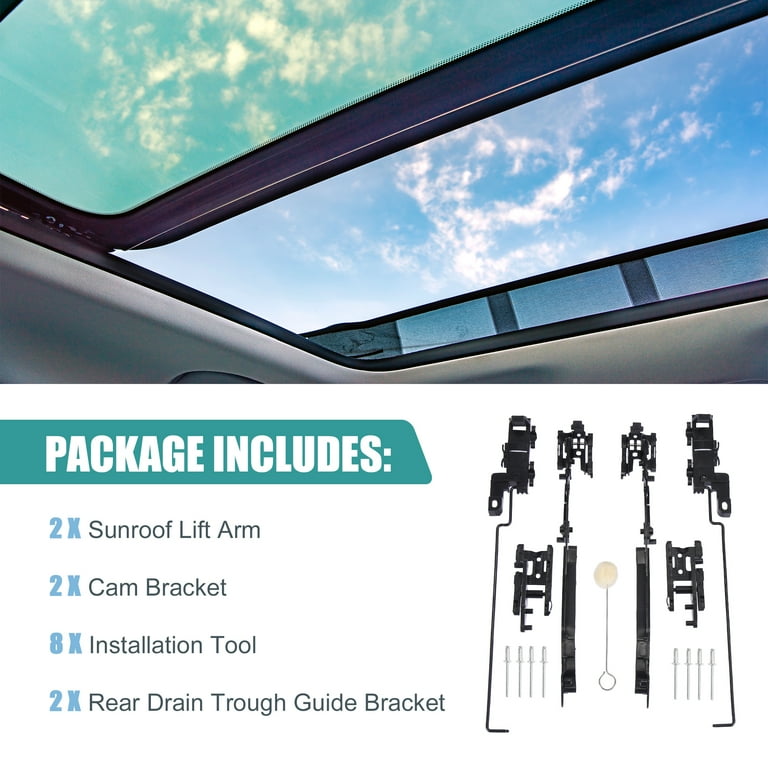 Sunroof Track Assembly For Ford F150 F250 F350 F450, 52% OFF