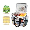 Colorful Trees Cartoon Portable Cooler Lunch Box Reusable Insulated ...