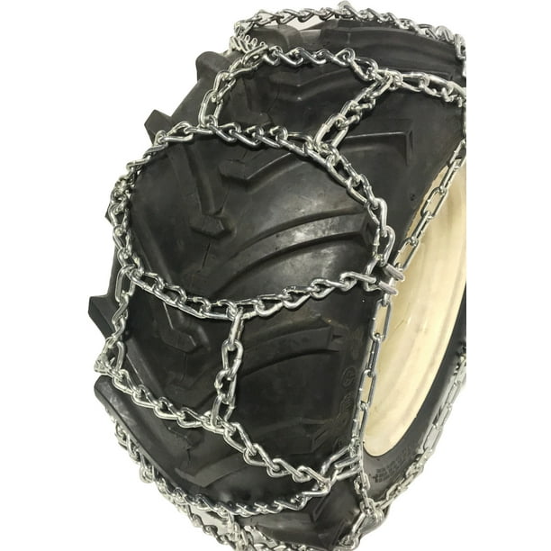 Tirechain Duo Grip Tractor Tire Chains 23X10.50-12 Lawn Tractor And ...