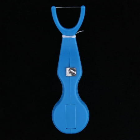 Floss Holder Dispenser Clamps Bar Interdental Brush Floss + 30 Meter ...