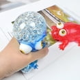 Temacd Squishes Squeeze Toy Big Eyes Crocodile Soft TPR Flexible Grape ...