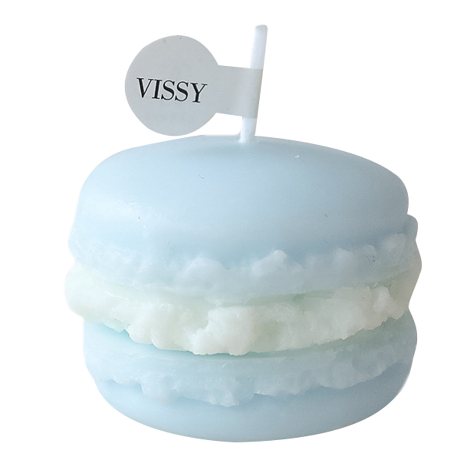 Yoone Decorative Scented Candle Nice-looking Bright Color Macaron Shape ...