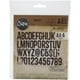 Sizzix Thinlits Dies 102/Pkg By Tim Holtz-Marquee Alphanumeric 1" - Walmart.com